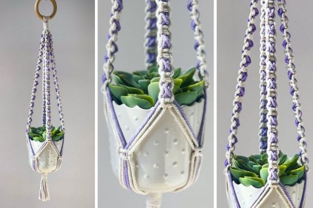 10 DIY Easy Macrame Hat Hangers for Beginners | Macrame for Beginners